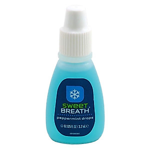 Sweet Breath Drops (48 Pieces) Peppermint (Blue) 0.125 Ounce (4ml)