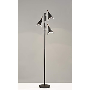 Adesso 3236-01 Draper Tree Lamp , Red