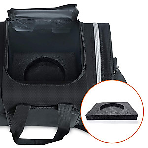 Mangrove Padded Bowling Ball Bag - Fits Shoes, Ball and Accessories (Black)