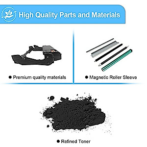 Compatible Drum Cartridge 3330 3335 3345 Extra High Capacity 30,000 Pages for Xerox Phaser 3330 3330dni WorkCentre 3335 3335dni 3345 3345dni Laser Printers 101R00555 (Drum Unit, Black)