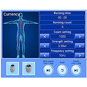 Kalecope Shock Wave Therapy Machine for Joint and Muscle Pain Relief, Muscle and Bone Tissue Regeneration