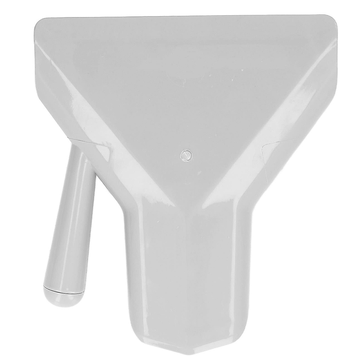 French Fry Scoop, Stainless Steel Open Mouth Scoop with Non Slip Straight Handle for Snacks, Desserts, Ice Cream, Dry Goods