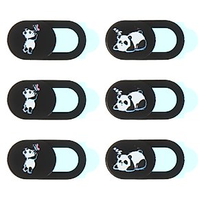 OSALADI 6pcs Camera Privacy Cover Ultra Thin Laptop Camera Cover case for Tablet Animal Webcam Cover Camera Cover Slide Webcam Lens Cover Web Cam Privacy Cover Computer Slider Flat