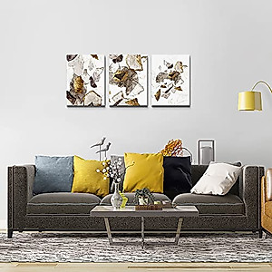 Canvas Wall Art For Living Room Family Wall Decor For Bedroom Fashion Kitchen Wall Pictures Artwork Office Canvas Prints Abstract Paintings Modern Bathroom Home Decorations 12" X 16" 3 Piece Set