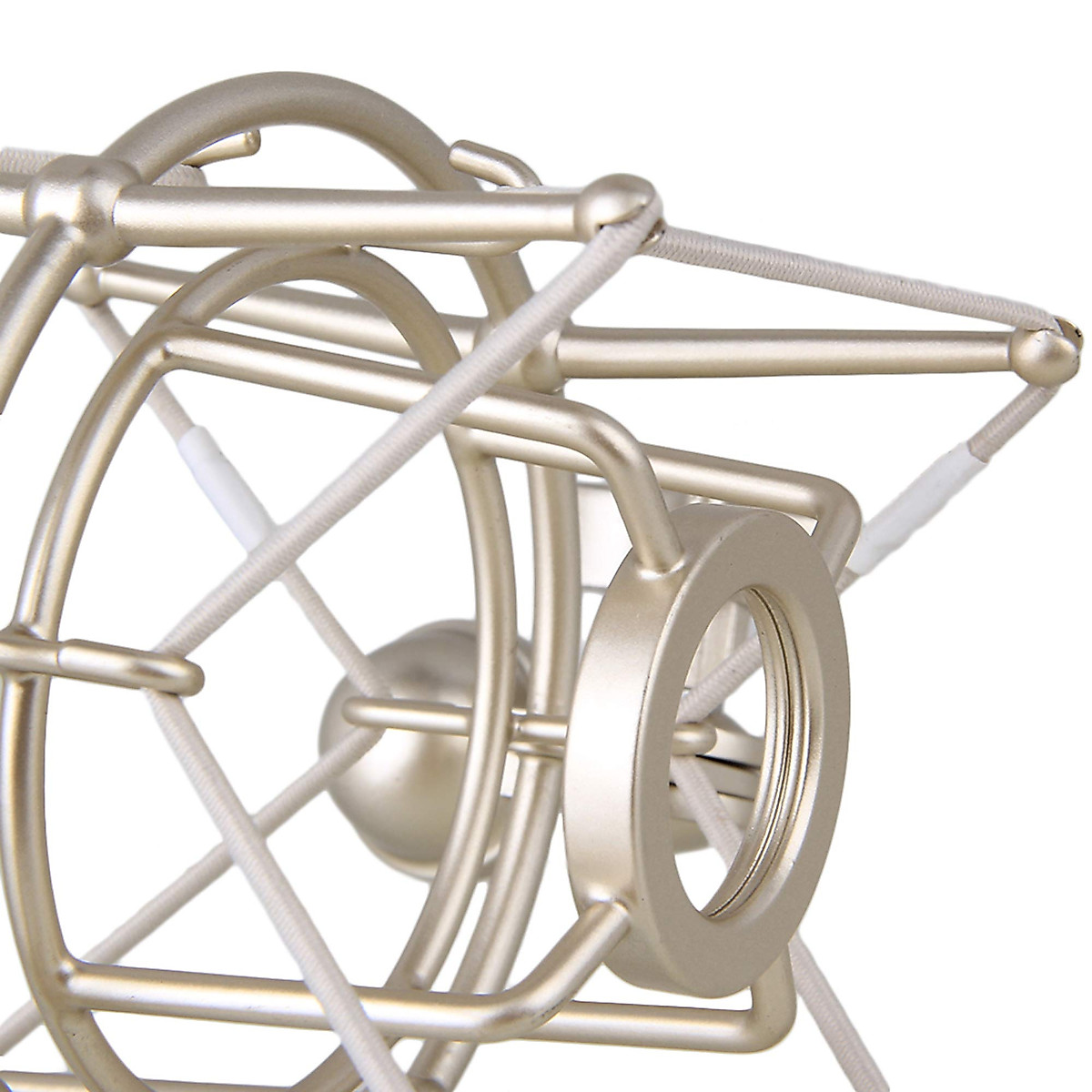 Lovermusic Silver Hole Dia 1.18inch Metal Cylinder Microphone Shock Mount Stand Replacement for Newman U87 Microphone