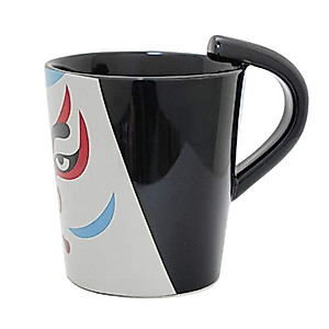 Alta AR0604260 Mug, Chon Mug, Kabuki, Futonkuma (Supervised by Matsuchiku), Approx. 8.5 fl oz (240 ml)
