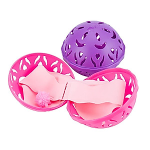 Hofumix Bra Ball Bra Saver Bra Washing Ball Bra Washer Protector Bag Machine-wash Protective Laundry Bags for Washing Machine Delicate Lingerie Intimates (Pink)