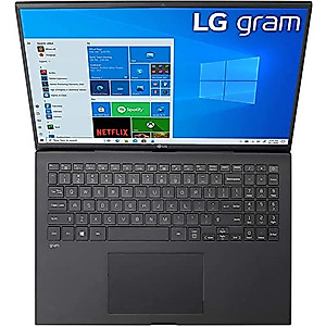 LG Gram 16 16Z90Q Ultra-Slim 16" WQXGA (Intel 12-Core i7-1260P, 16GB RAM, 2TB PCIe SSD) Military Grade Durable Business Laptop, 22hr Battery, Thunderbolt 4, Webcam, IST HDMI, Windows 11 Home