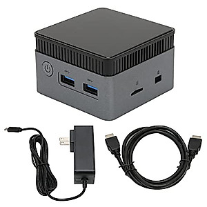 TypeC minicomputer Interface M.2 SSD Nvme 2242 Stable microcomputer for Data Transfer for Travel 8G+256G US Plug