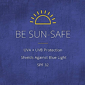 Brush On Block Protective Lip Oil, Broad Spectrum SPF 32 Sunscreen, Nude Tint