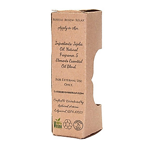 Wisteria & Lilac - Natural Fragrance Oil Perfume with Essential Oils by Lathered Artisan - Alcohol-Free Plant Based Oil Perfume, Nourishing, and Uniquely Handcrafted (Wisteria & Lilac, Roller Bottle)