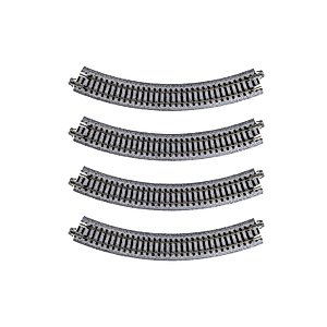 Kato 20-170 N Unitrack 8 1/2 Radius 45 deg Curve 4pcs