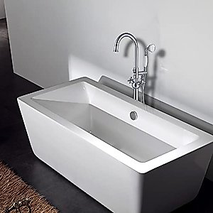 Freestanding Bathtub Faucet with Hand Shower