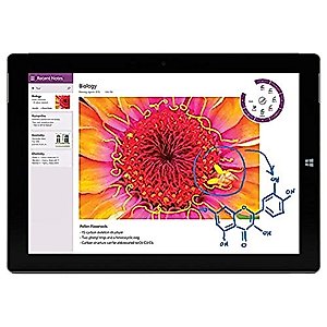 Microsoft Surface 3 128GB WiFi Tablet 10.8" Intel Atom - Silver (Renewed)