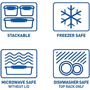 Sistema 1850 Klip It Collection Rectangle Food Storage Container