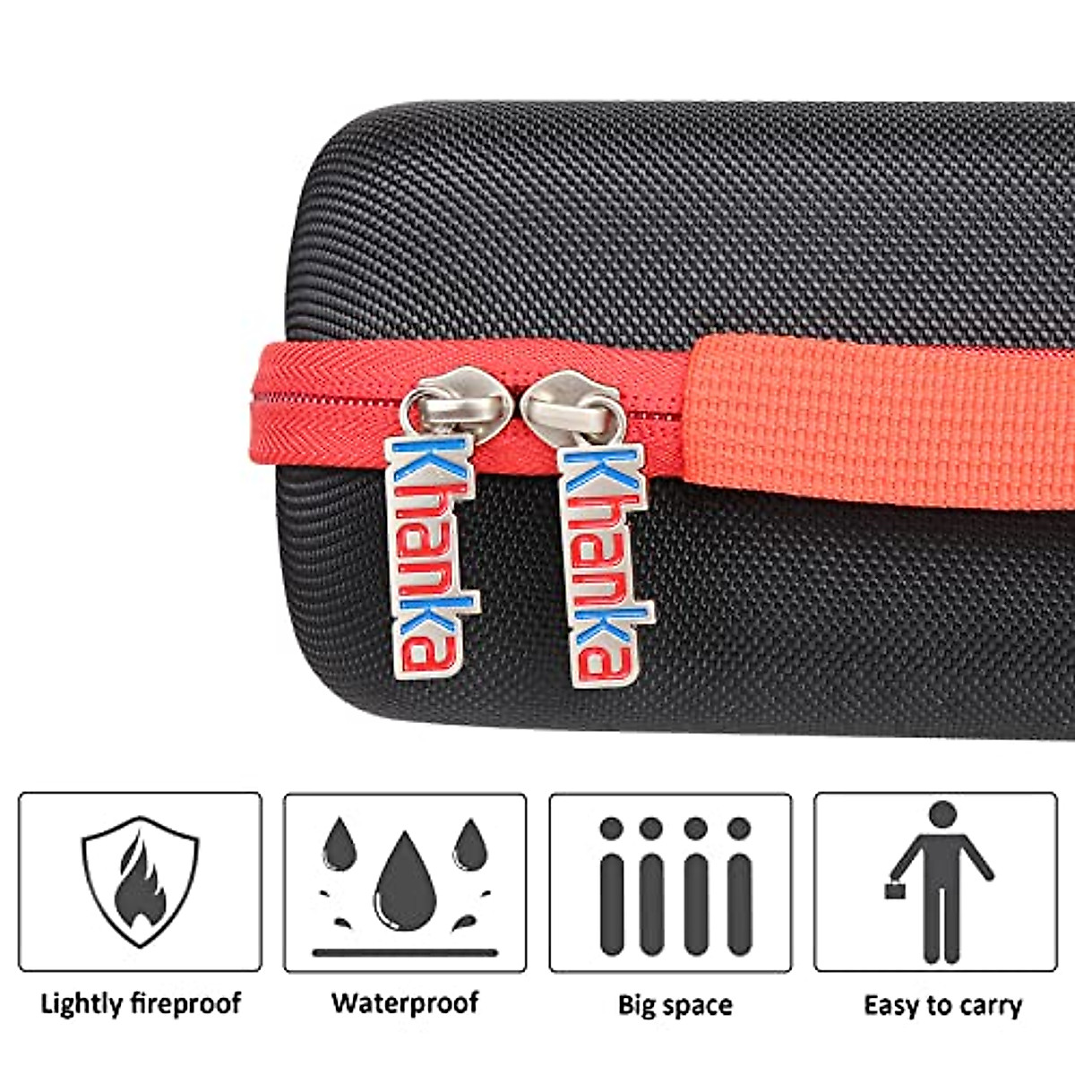 Khanka Hard Storage Case Replacement for Milwaukee 2626-20 M18 18V Lithium Ion Cordless 18,000 OPM Orbiting Multi Tool, Case Only