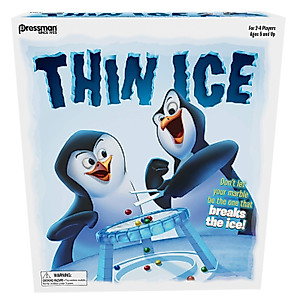 Pressman Thin Ice Game - Don't Let Your Marble Be The One That Breaks The Ice