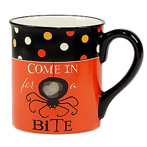 Certified International Spooky Halloween 18 oz. Mug, Set of 4, Multicolor