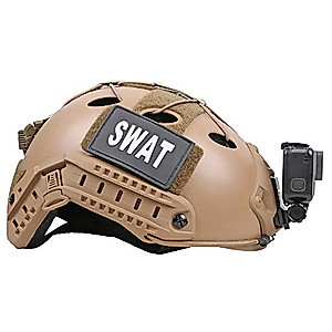 SUREWO Aluminum NVG Mount Compatible with GoPro Hero 11/10/9/8/7/6/5 Black, Tactical Helmet NVG Mount Compatible with DJI Osmo Action 3/2,Insta360 ONE R/AKASO/Crosstour and Most Action Cameras