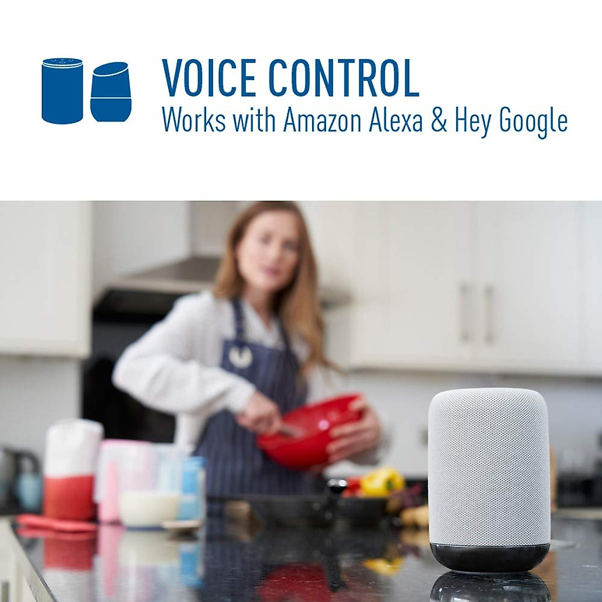 Cree Connected Max Smart Led Vintage Glass Filament Bulb B11 Candelabra 40W Tunable White, 2.4 Ghz, Works with Alexa and Google Home, No Hub Required, Bluetooth + WiFi, 1Pk (Cmb11-40W-Al-9Tw-Gl)