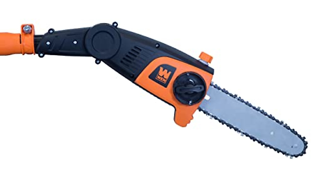 WEN 40421 40V Max Lithium Ion Cordless Pole Saw | Long Reach & Power