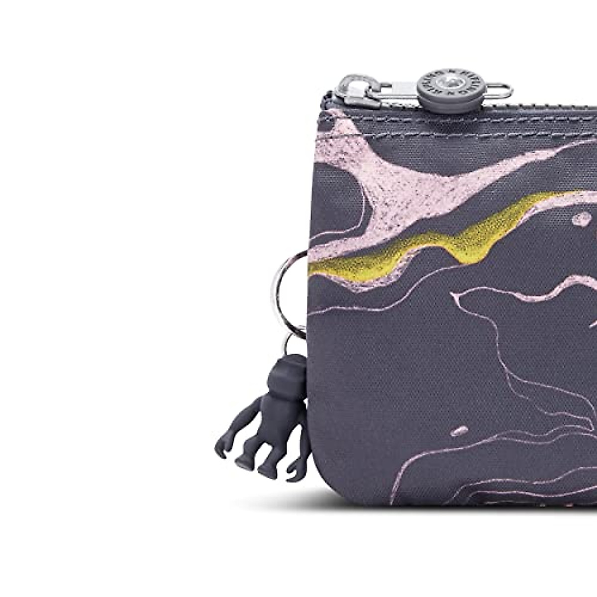 Kipling Womens WomenÂ’s Creativity Large Pouch, Versatile Cosmetics Kit, Lightweight Nylon Travel Organizer Wallet, Soft Marble, 7.25 L x 4.25 H 1.5 D US