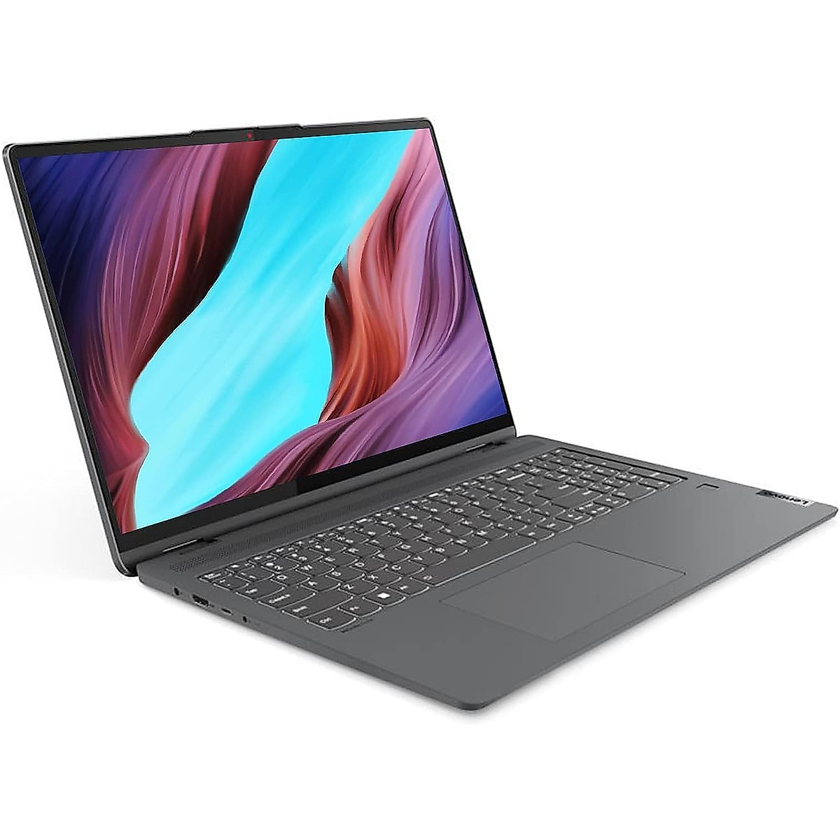 Lenovo 2-in-1 Flex 5 16" WQXGA (2560 x 1600) 16:10 Touchscreen Laptop, Core i7 1255U, 400nits, 100% sRGB, Backlit KB, Wi-Fi 6, win11, Thunderbolt 4, w/Office 365 (16GB RAM | 512GB PCIe SSD)