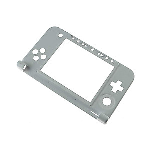 Bottom Middle Hinge Shell Housing Cover Midframe Case for 3DS XL 3DS LL Game Console White