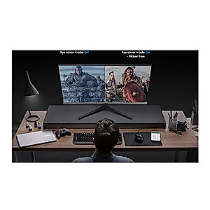 SAMSUNG 27 inch Class SR35 Full HD Monitor with Bezel-Less Design, AMD Freesync and 75Hz Refresh Rate (LS27R350FHNXZA)