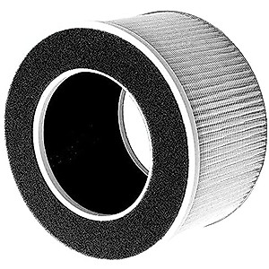 Nispira True HEPA Air Filter Replacement Compatible with Membrane Solutions MSB3 Air Purifier, 2 Packs