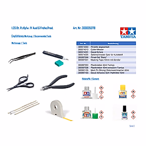 TAMIYA 1/35 German Tank Panzerkampfwagen IV Ausf. G TAM35378 Plastic Models Armor/Military 1/35