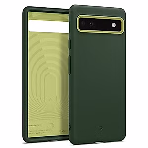Caseology Nano Pop Silicone Case Compatible with Google Pixel 6a Case 5G (2022) - AVO Green