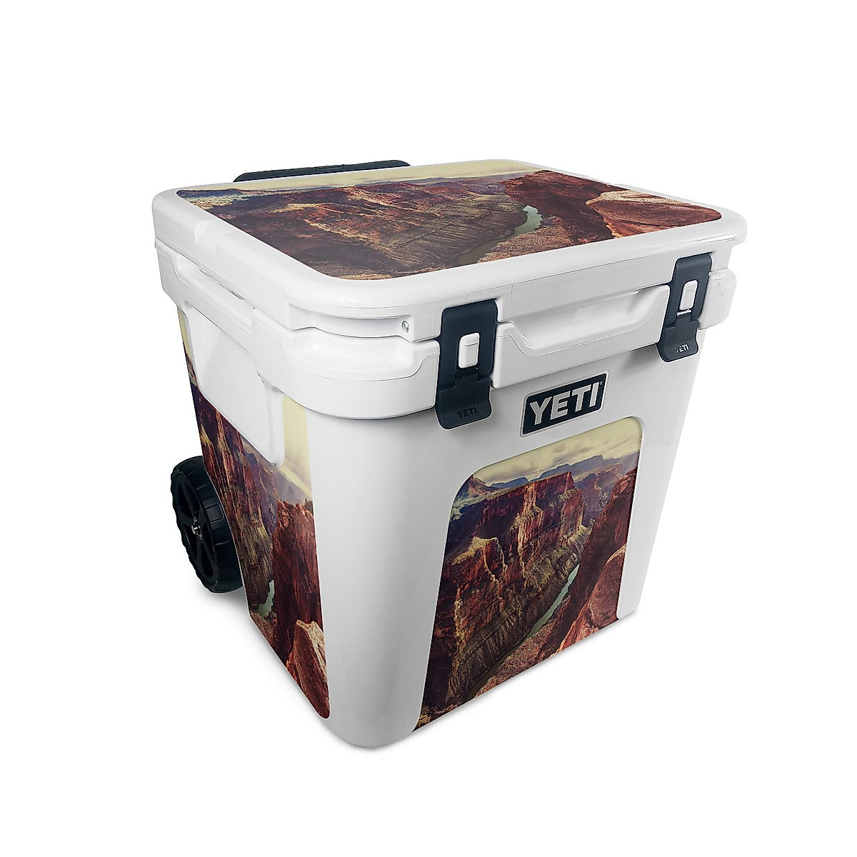 MightySkins Skin Compatible with Yeti Roadie 48 Wheeled Cooler - Grand Canyon | Protective, Durable, and Unique Vinyl Decal wrap Cover | Easy to Apply, Remove, and Change Styles | Made in The USA