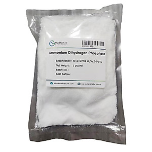 MarkNature Ammonium Dihydrogen Phosphate, Monoammonium Phosphate, Food Grade (1 Pound)