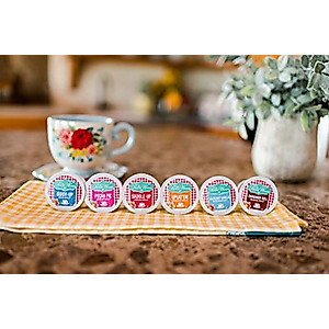 The Pioneer Woman Flavored Coffee Pods, Cinnamon Roll Medium Roast Coffee, Flavored Single Serve Coffee Pods for Keurig K Cups Machines, 24 Count