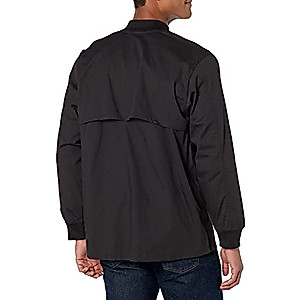 Carhartt Men's Utility Warm-Up Jacket, Black, Extra Large
