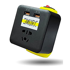 150W Portable Power Supply Inverter Fit for Dewalt Battery, DC 18-20v to AC 110-120v for Road Trip Home Emergency Laptops and Other Small Devices Tool, with Dual USB 5V 3.1A and 1 AC Socket