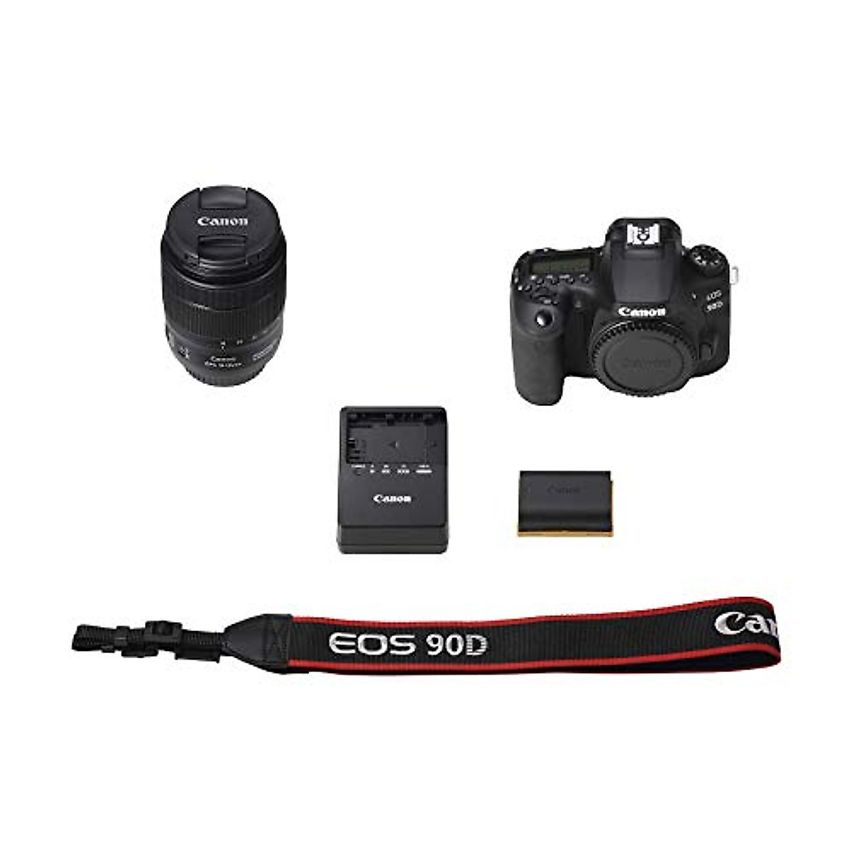 Canon EOS 90D Digital SLR Camera with 18-135 is USM Lens (Renewed)