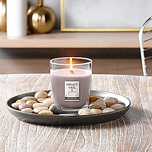 Nature's Wick Tobacco Bark Scented Candle, 10 ounces