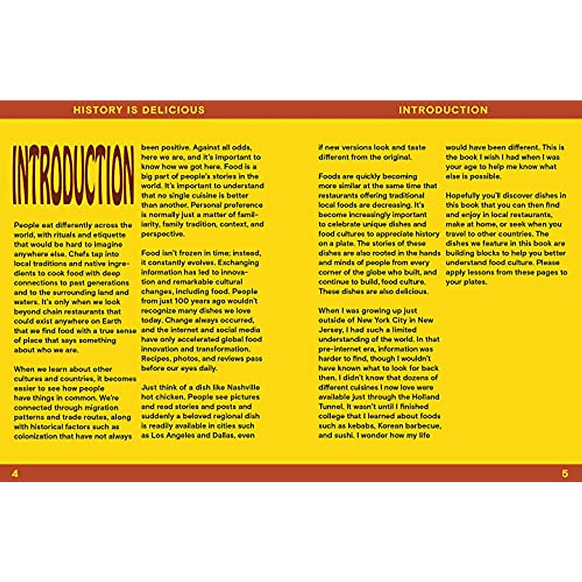 History Is Delicious