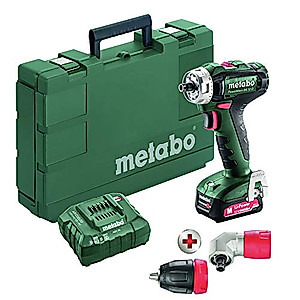 Metabo 601037620 BS 12 Quick 12V Lithium-Ion 3/8 in. Cordless Drill Driver Kit (2 Ah)
