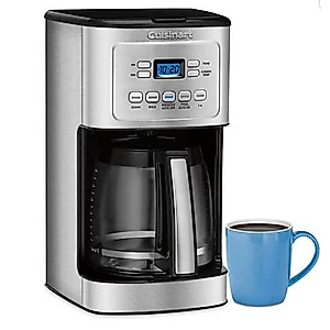 Cuisinart 14-Cup Programmable Coffee Maker with Hotter Coffee Option (Renewed)