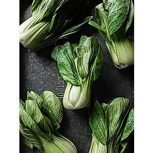 Pak Choi Cabbage Seeds for Planting, 500+ Heirloom Seeds Per Packet, (Isla's Garden Seeds), Non GMO Seeds, Botanical Name: Brassica rapa subsp. chinensi, Great Home Garden Gift
