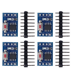 4 Sets PCB Singlechip Development Board Microcontroller System Board MCU Module STC15W204S
