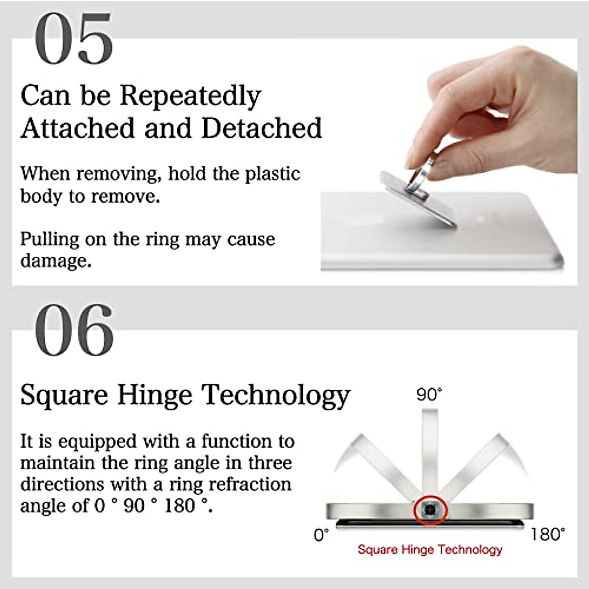 Bunker Ring Edge, Cell Phone Ring Grip Stand, 360°Rotation Metal Ring, Compatible with Most Smartphones (Blush Gold)