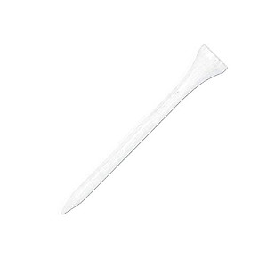 Pride Golf Tee, 2-3/4 inch Deluxe Tee , White