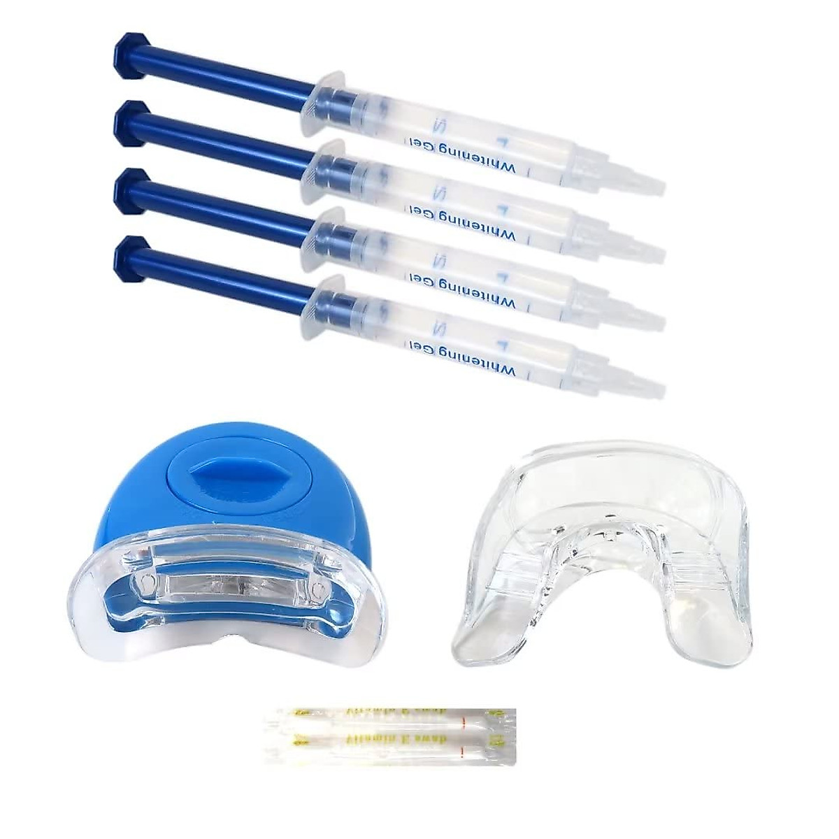 White LED Light Best Dental 44% 45% Carbamide Peroxide Dental Professional Strength White Gel Tooth Teeth Whitening Kit (1) Light