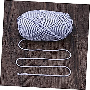 Homoyoyo red Yarn Green Yarn Purple Yarn Black Yarn Simply Soft Yarn Crochet Yarn Acrylic Yarn Milk Cotton Yarn Knitting Accessories Yarn Storage Suite Doll Roving Blue Yarn Simple Baby