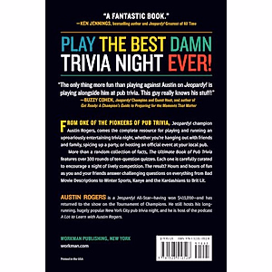 The Ultimate Book of Pub Trivia by the Smartest Guy in the Bar: Over 300 Rounds and More Than 3,000 Questions