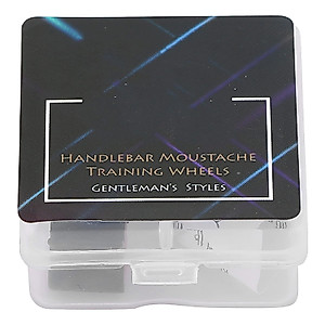 Handlebar Mustache Training Wheel, 1 Pair Wood Gel Handlebar Mustache Training Wheels, Training Wheel For Mustache Training Wheels